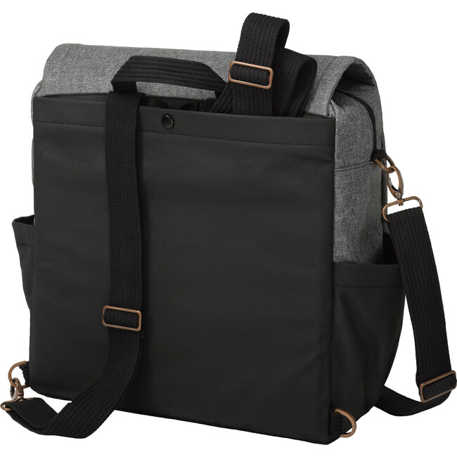 Boxy Backpack, Graphite/Black - Petunia Pickle Bottom Bags & Luggage ...