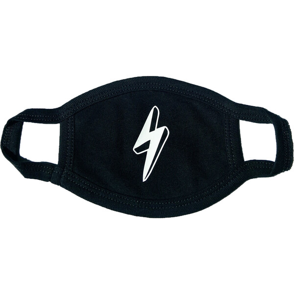 Adult Bolt Face Mask, Black - Grey and Ray Mommy & Me Shop | Maisonette