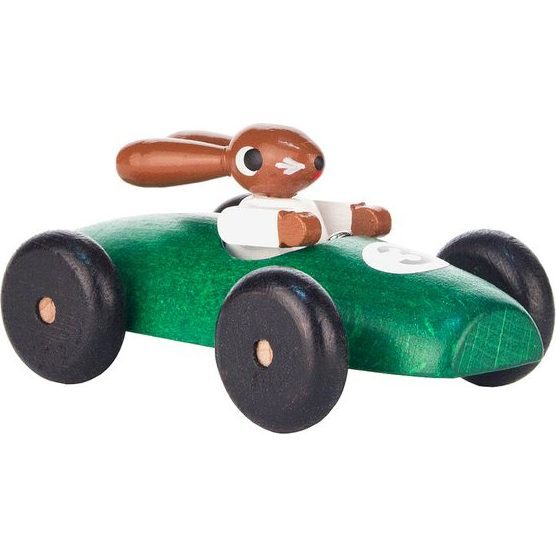 Classic Rabbit Car, Green - Dregeno Vehicles & Trains | Maisonette