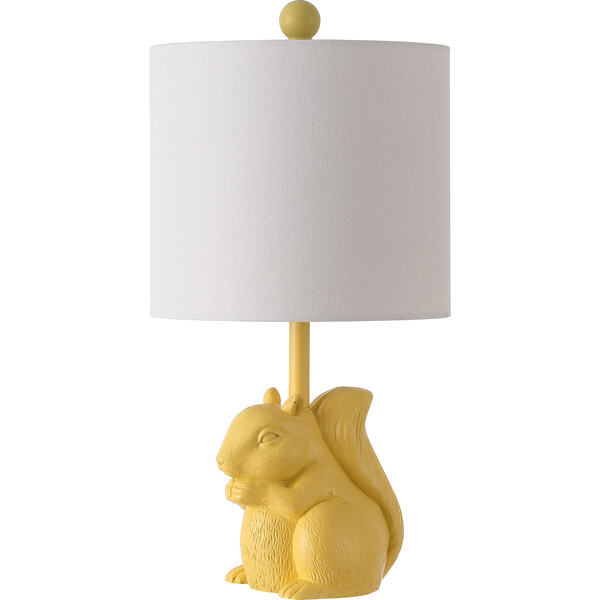 Sunny Squirrel Lamp, Yellow - Safavieh Lighting | Maisonette