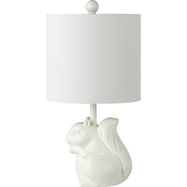 Sunny Squirrel Lamp, White - Safavieh Lighting | Maisonette