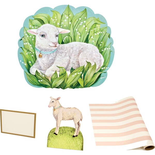 Lamb Tablescape Bundle - Hester & Cook Party Goods | Maisonette