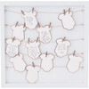 Babygrow Peg & String Frame Guestbook - Ginger Ray Party Goods | Maisonette