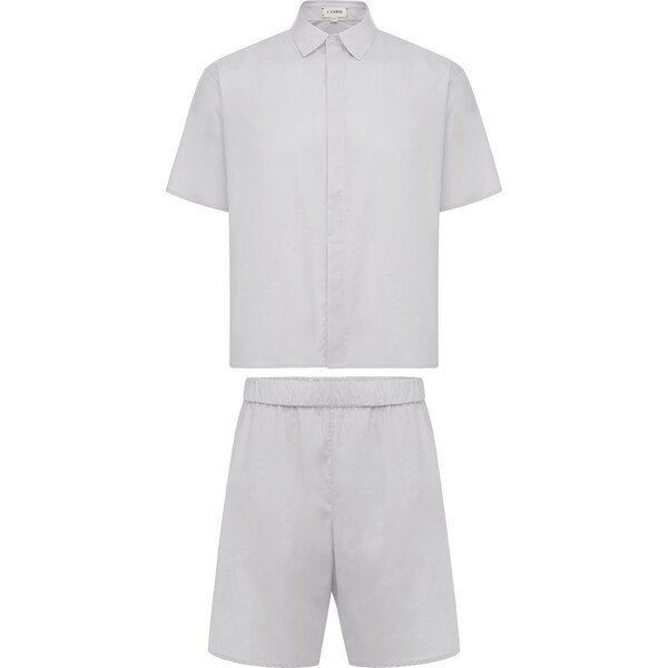 Men's Nelson Pajama Set, Lunar Rock - CAMPO Collection Pajamas & Robes ...