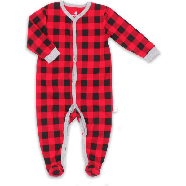 Sleeper, Buffalo Plaid - Snugabye Rompers | Maisonette