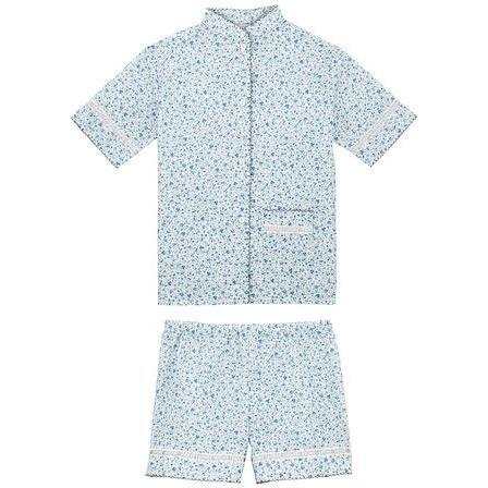 Liberty Pajamas, Blue Floral - My Little Shop Sleepwear | Maisonette