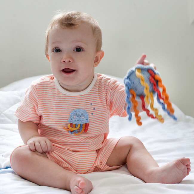 Crochet Jellyfish Babyvest - Albetta Rompers | Maisonette