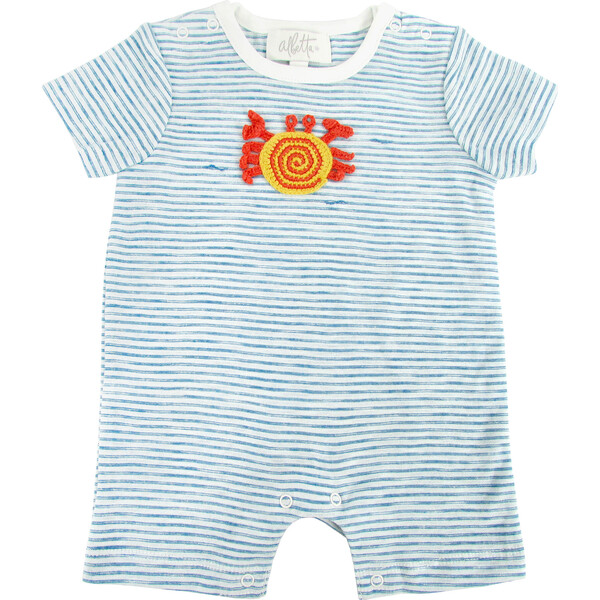 Crochet Crab Babyvest - Albetta Rompers | Maisonette