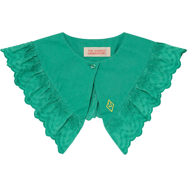 Plain Hawk Collar, Green Logo - The Animals Observatory Teen Shop ...