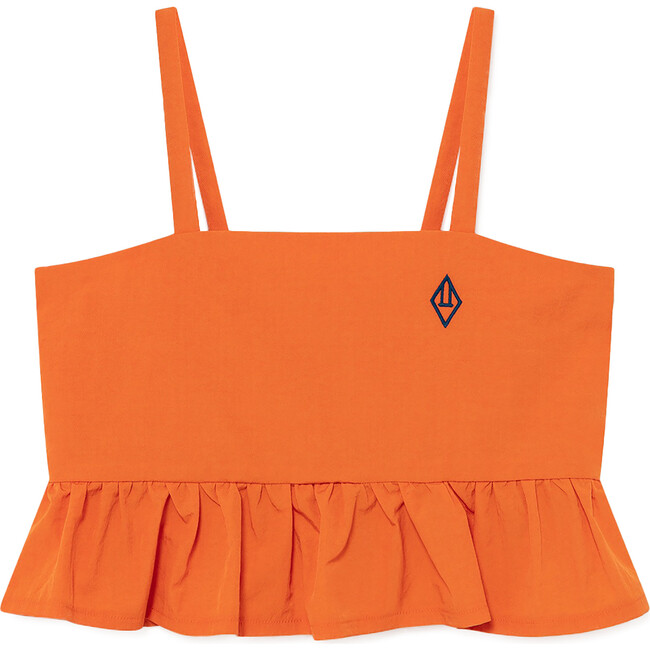 Stork Shirt, Orange Logo - The Animals Observatory Tops | Maisonette