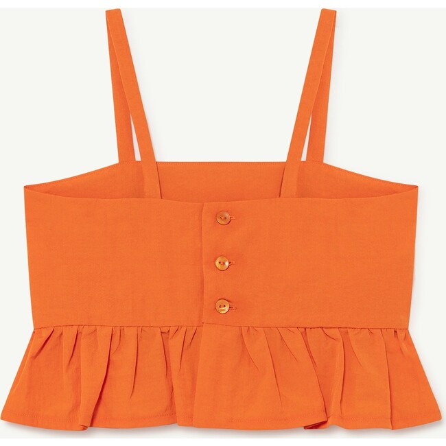 Stork Shirt, Orange Logo - The Animals Observatory Tops | Maisonette