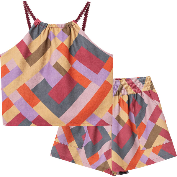 Patchwork Set, Multi - Truce Swim | Maisonette