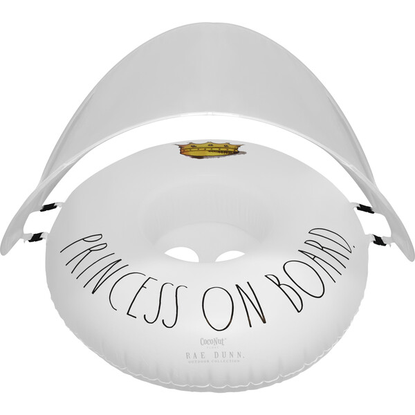 Toddler Float with Canopy, Princess on Board - CocoNut Float Water Play ...