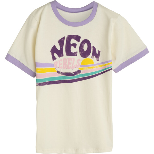 Domino Tee, Retro Neon Rebels - Neon Rebels Tops | Maisonette