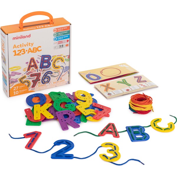Activity 123 ABC - Miniland Educational Toys | Maisonette