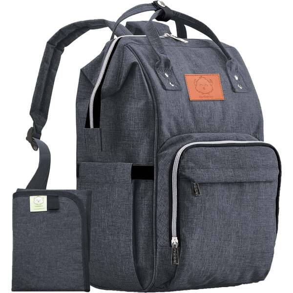 Original Diaper Backpack, Mystic Gray - KeaBabies The Diaper Shop ...