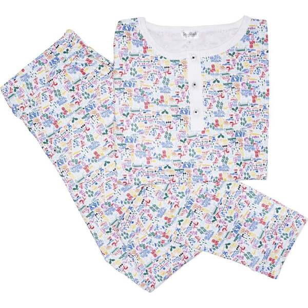 Vail Women's Two Piece Pajamas, Mountain Multi - Joy Street Kids ...