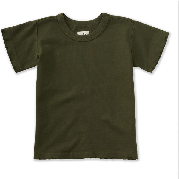 The T-Shirt, Army - Hey Gang Tops | Maisonette