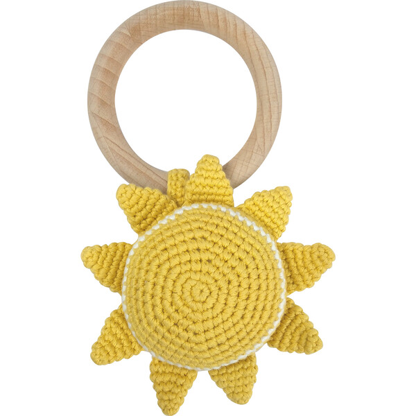 Crochet Sun Rattle Toy - Albetta Teethers & Rattles | Maisonette