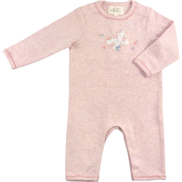 Applique Butterfly Babygro - Albetta Rompers | Maisonette