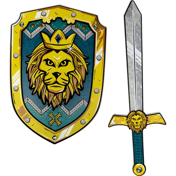 Lionheart EVA Sword & Shield Bundle - Great Pretenders Kids | Maisonette