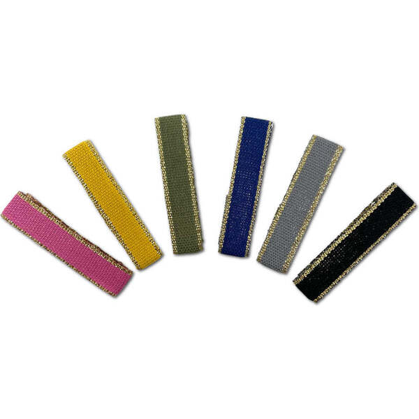 Bold Ribbon Bar Clips, Bundle Set - LuluLuvs Hair Accessories | Maisonette