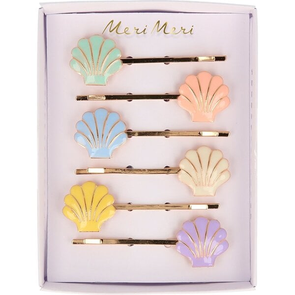 Enamel Shell Hair Slides - Meri Meri Hair Accessories | Maisonette