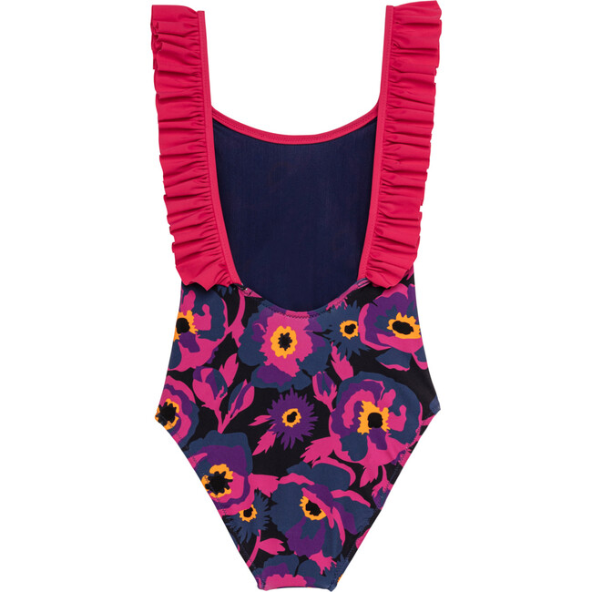 Coquelicot One Piece Swimsuit, Violet - Lison Paris Swim | Maisonette