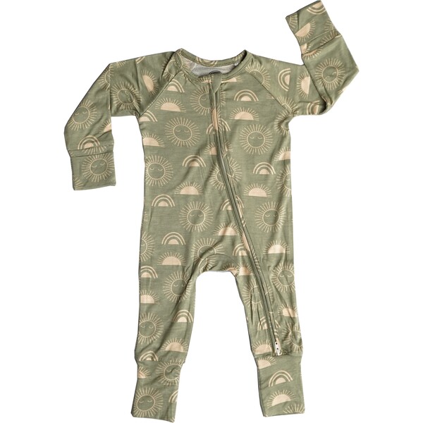 Celestial Sun Bamboo Baby Convertible Footie Romper Pajama - Emerson and Friends Rompers ...