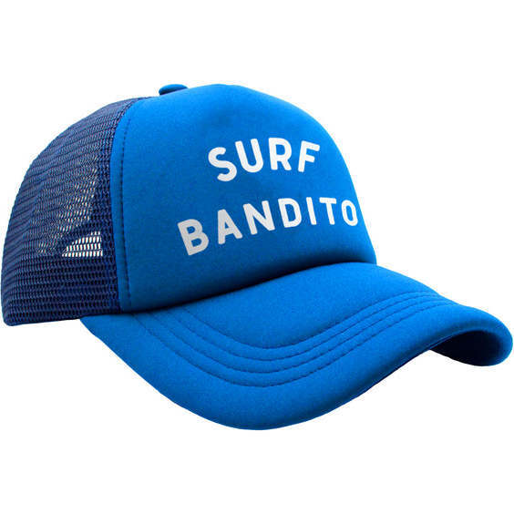 Surf Bandito Hat, Ocean Blue - Feather 4 Arrow Hats & Mittens | Maisonette