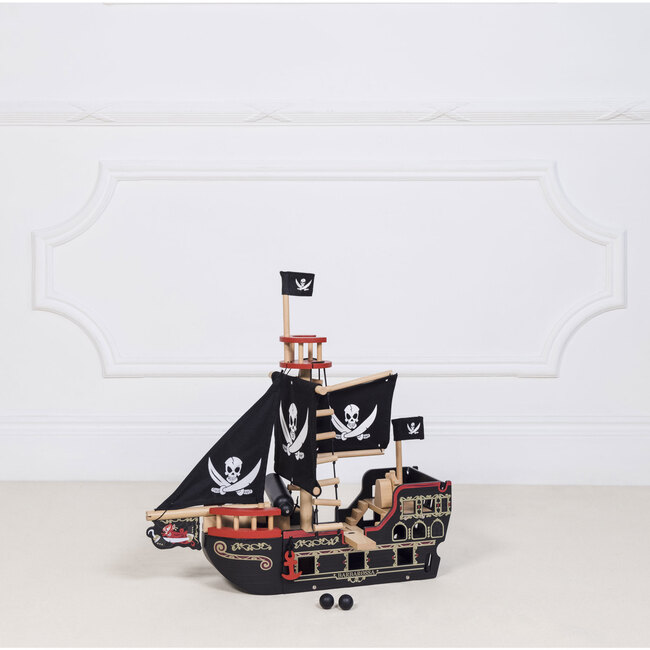 Barbarossa Pirate Ship - Le Toy Van Vehicles & Trains | Maisonette