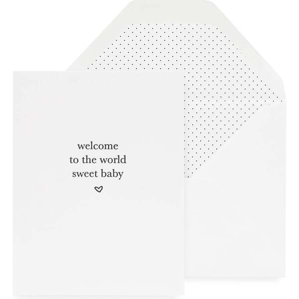 Welcome Sweet Baby Card - Sugar Paper Desk & Stationery | Maisonette