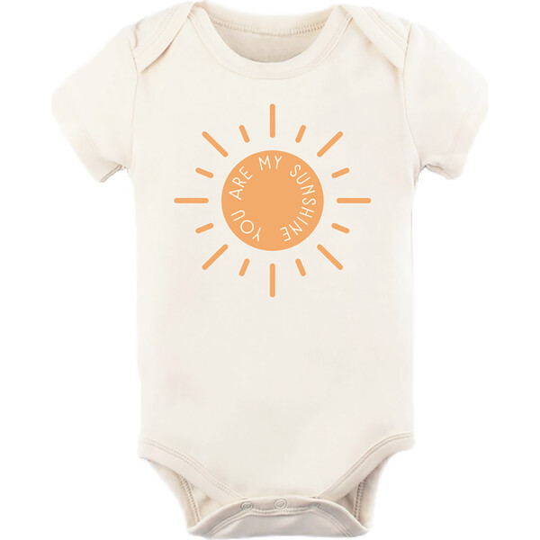 You Are My Sunshine Short Sleeve Onesie, Mango - Tenth and Pine Rompers ...
