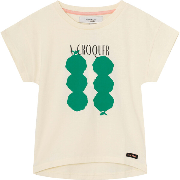 A Croque T-Shirt, Butter Cream - A Monday in Copenhagen Tops | Maisonette