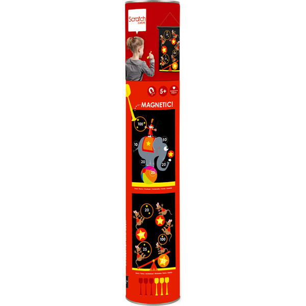 Magnetic Darts Circus, Large - Scratch Games | Maisonette
