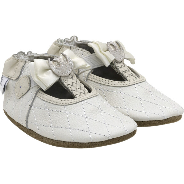 Princess Leia TM Soft Sole Shoes, White - Robeez Shoes & Booties ...