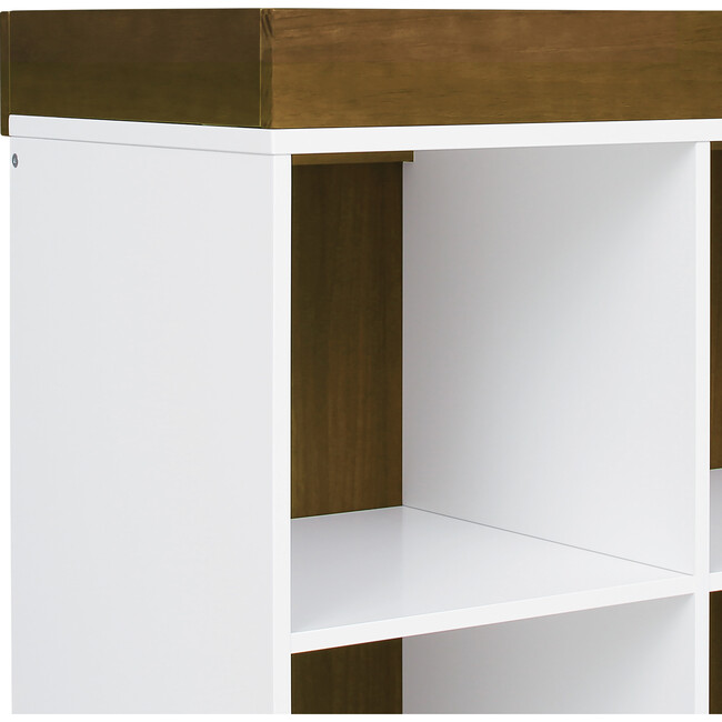 Otto Convertible Changing Table and Cubby Bookcase, Multi - DaVinci ...