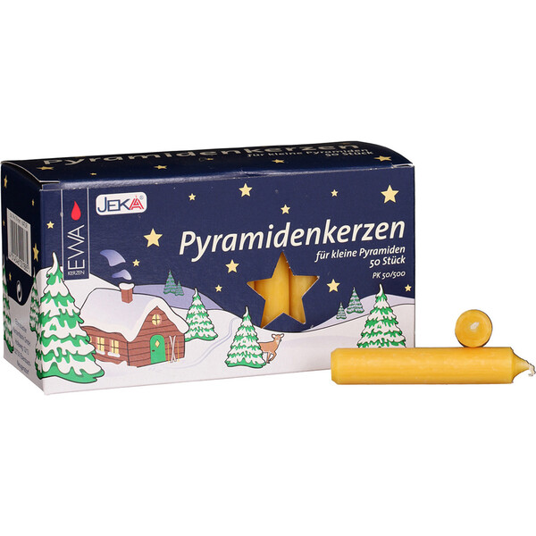 German Candle for Pyramids, Natural - JEKA Accents & Decor | Maisonette