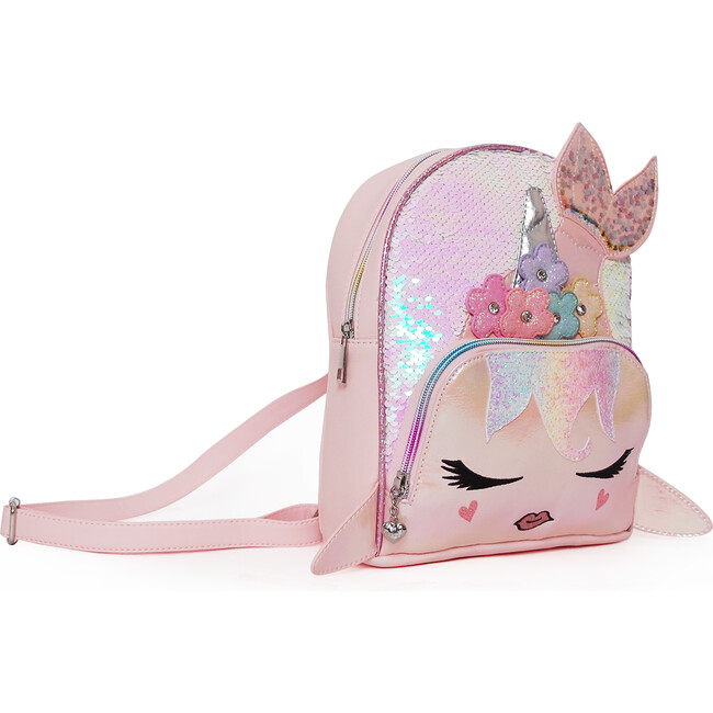 Mermaid Gisel Sequins Mini Backpack, Pink - OMG Accessories Bags ...
