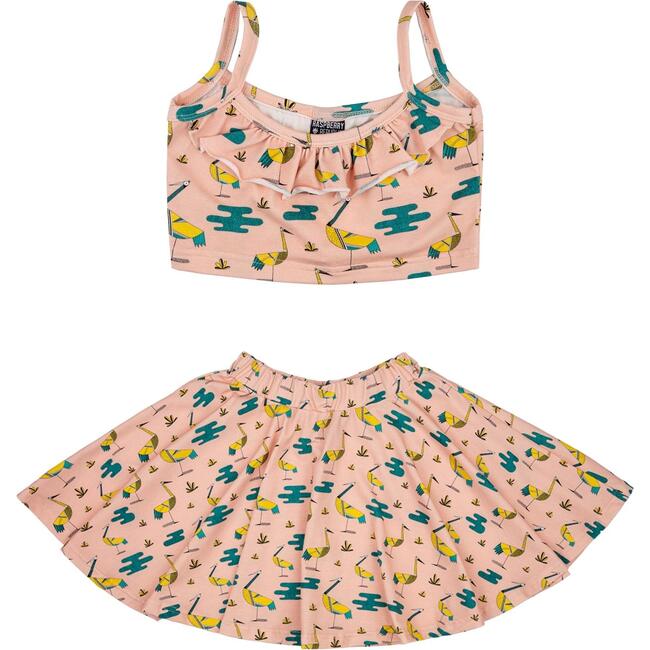 Lambada Set (Top and Skirt) Crane Lake, Pink - Raspberry Republic Tops ...