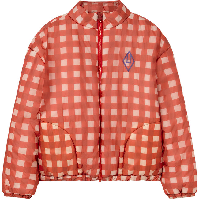 Crocodile Jacket Red Squares - The Animals Observatory Outerwear ...