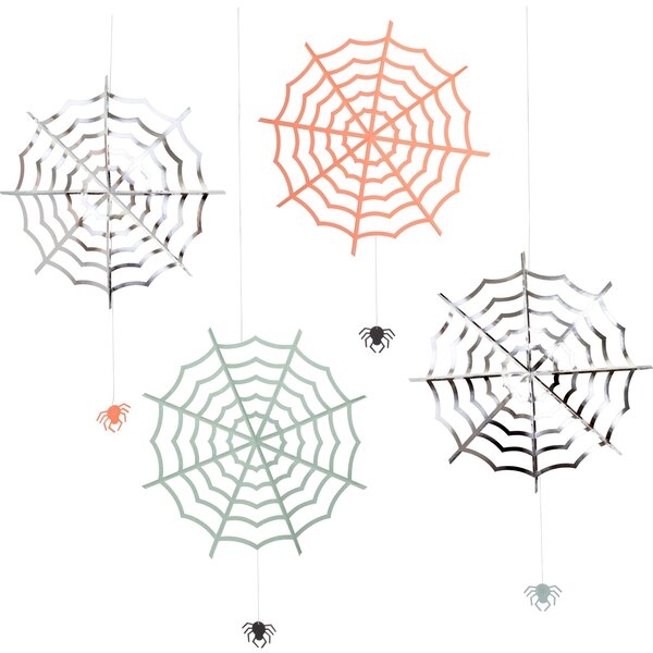 Halloween Hanging Cobwebs - Meri Meri Accents & Decor | Maisonette