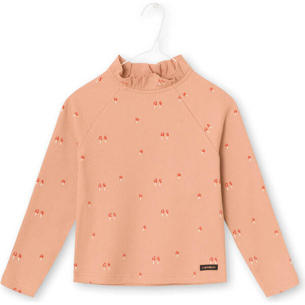 Sissi Blouse, Toasted Nut Print - A Monday in Copenhagen Tops | Maisonette