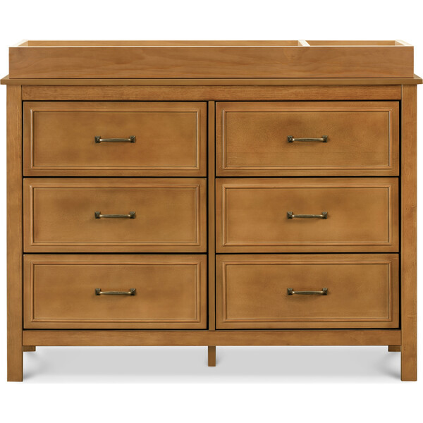 Charlie 6-Drawer Double Dresser, Chestnut - DaVinci Dressers & Changing ...