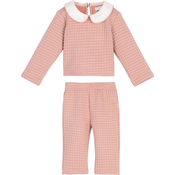 Baby Shiloh Cozy Set, Dusty Rose - Maison Me Tops | Maisonette