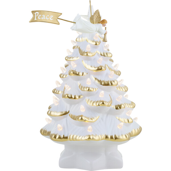 Animated Nostalgic Tree, Angel - Mr. Christmas Nutcrackers & Accents ...
