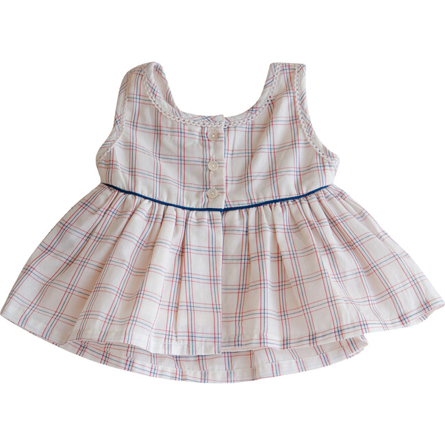 White Chex Baby Ari Set - Lali Tops | Maisonette