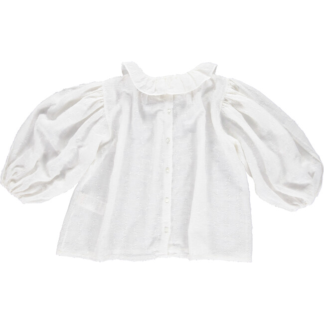 Isabel Blouse, White - Bebe Organic Tops | Maisonette