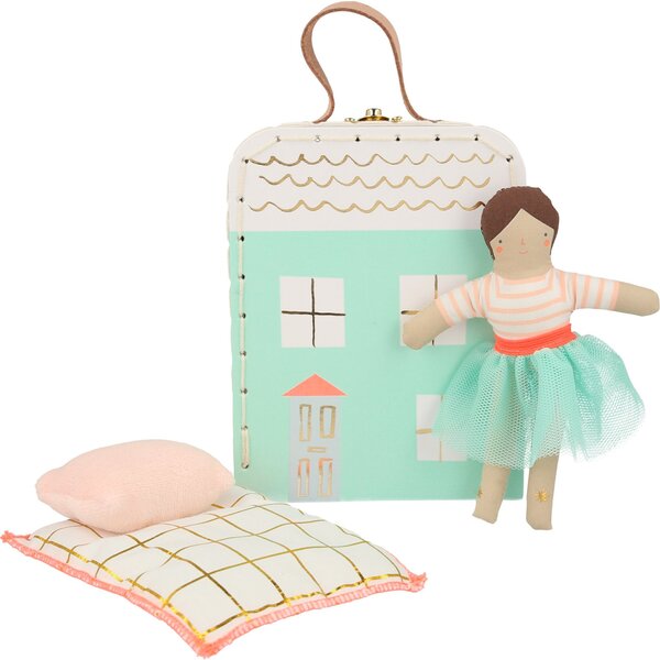 Mini Lila Doll Suitcase - Meri Meri Dolls & Doll Accessories | Maisonette