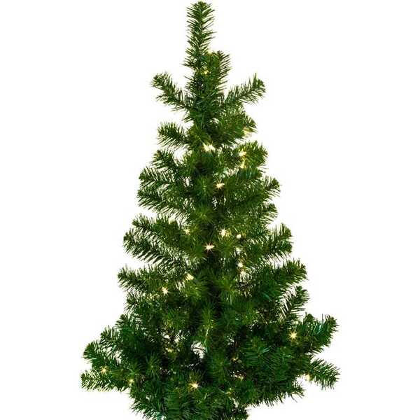 Pre-Lit Norway Pine Wall Tree - Kurt Adler Nutcrackers & Accents ...